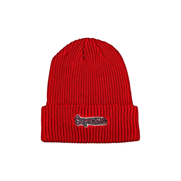 Supreme Gonz Logo Beanie - Red