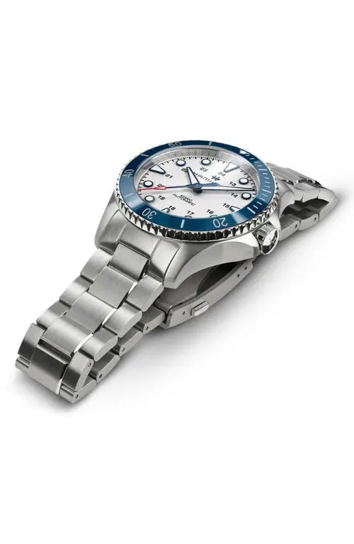 Hamilton Khaki Navy Scuba Automatic Bracelet Watch - Silver