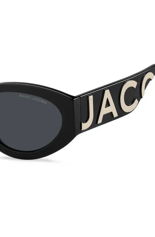 Marc Jacobs 54mm Round Sunglasses - 080s-2k