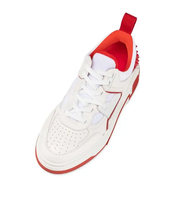 CHRISTIAN LOUBOUTIN Astroloubi Donna Leather Sneakers