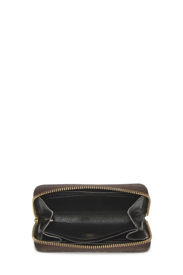 LOUIS VUITTON Monogram Giant Zippy Coin Purse - Brown