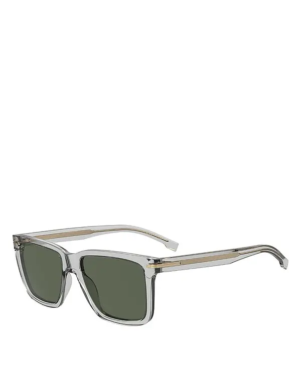 Hugo Boss Boss Square Sunglasses - Gray/gray Solid