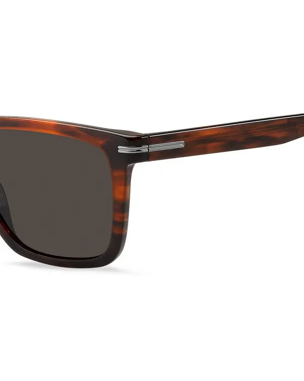 Hugo Boss Boss Square Sunglasses - Havana/brown Solid