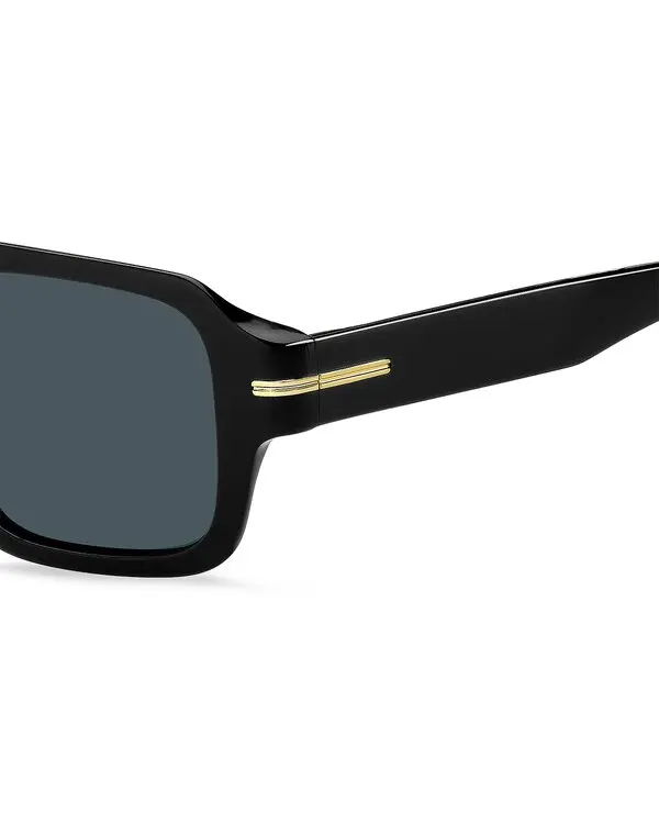 Hugo Boss Boss Flat Top Sunglasses, 53mm
