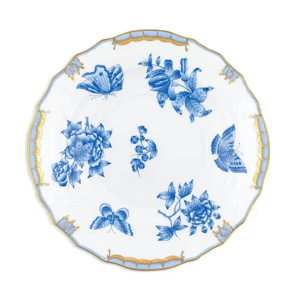HEREND Fortuna Salad Plate - Blue