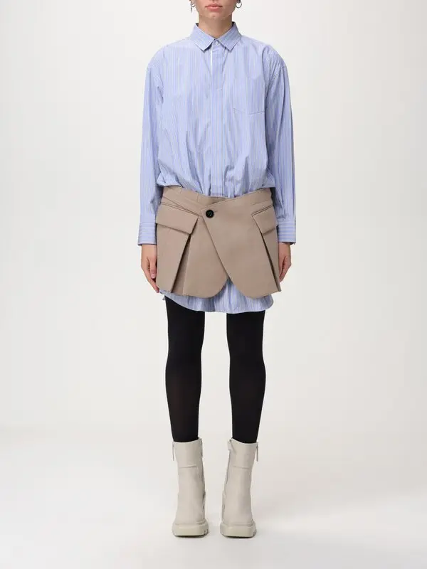 Sacai Pleated Skirt - Blue