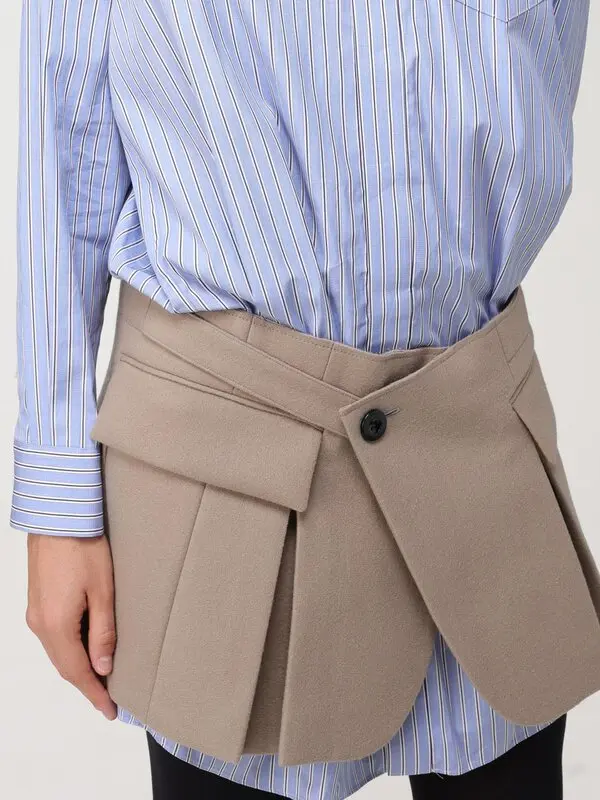 Sacai Pleated Skirt - Blue