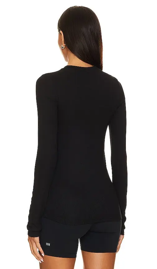 Splits59 Louise Rib Long Sleeve Top