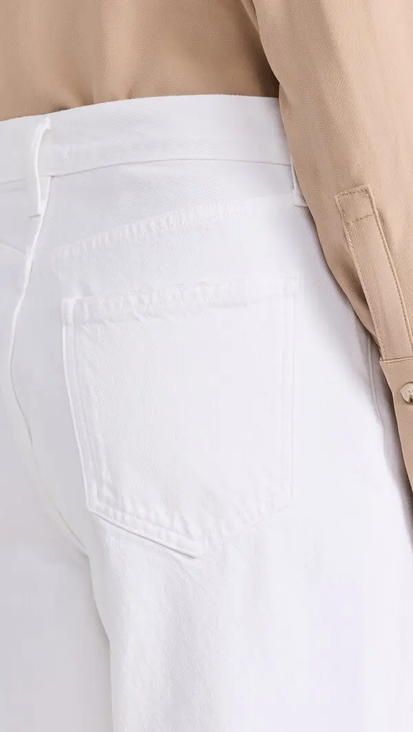 AGOLDE Low Slung Baggy Jeans - Milkshake