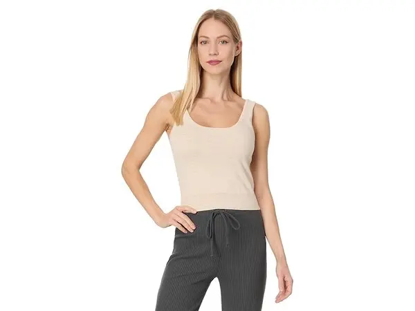 Eberjey Recycled Sweater Tank - Beige
