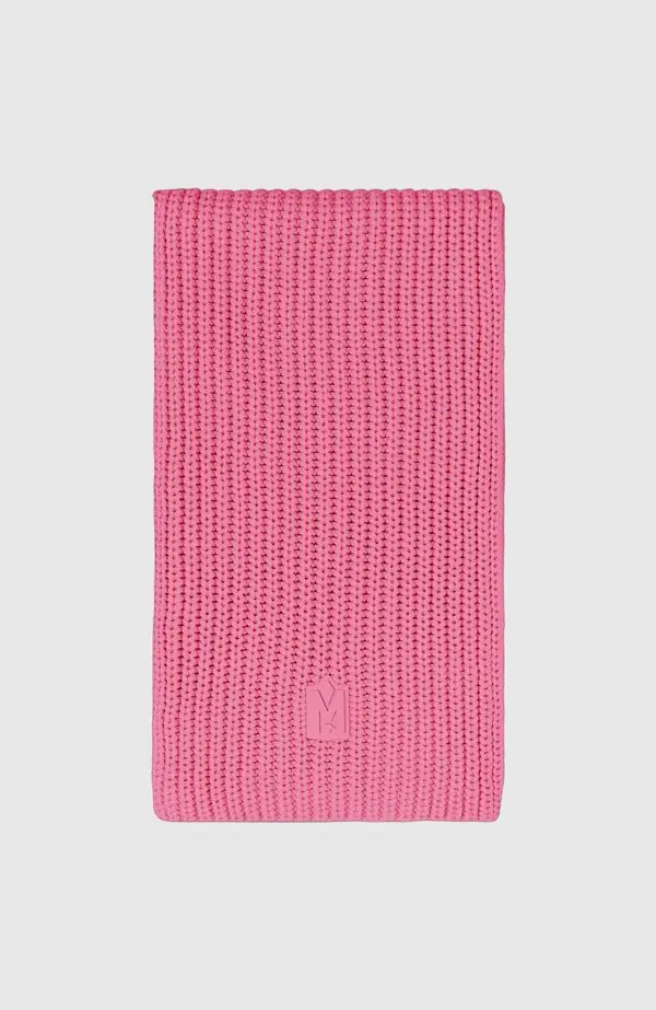Mackage Nell Rectangular Merino Wool Scarf - Carbon Mix