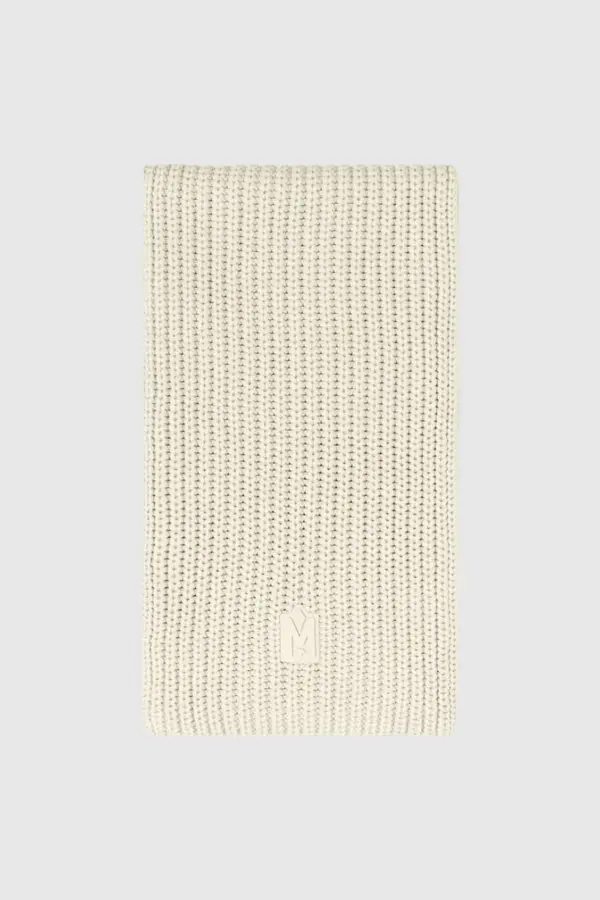Mackage Nell Rectangular Merino Wool Scarf - Carbon Mix