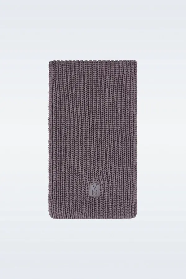 Mackage Nell Rectangular Merino Wool Scarf - Carbon Mix