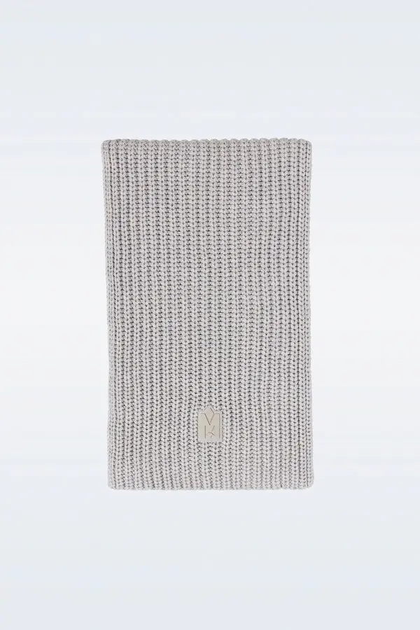 Mackage Nell Rectangular Merino Wool Scarf - Carbon Mix