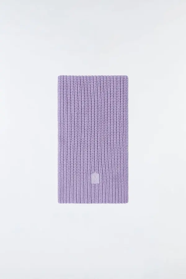 Mackage Nell Rectangular Merino Wool Scarf - Carbon Mix