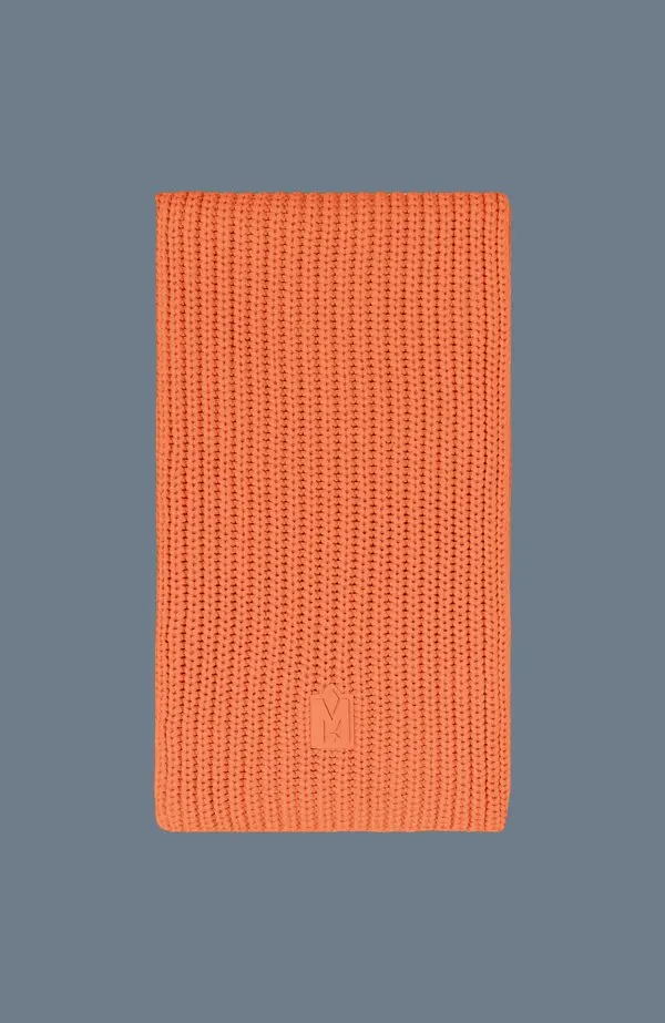 Mackage Nell Rectangular Merino Wool Scarf - Flame