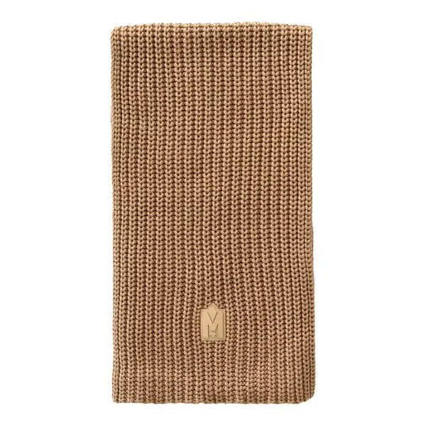 Mackage Nell Rectangular Merino Wool Scarf - Light Camel