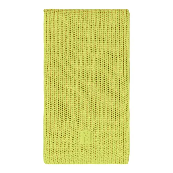 Mackage Nell Rectangular Merino Wool Scarf - Neon