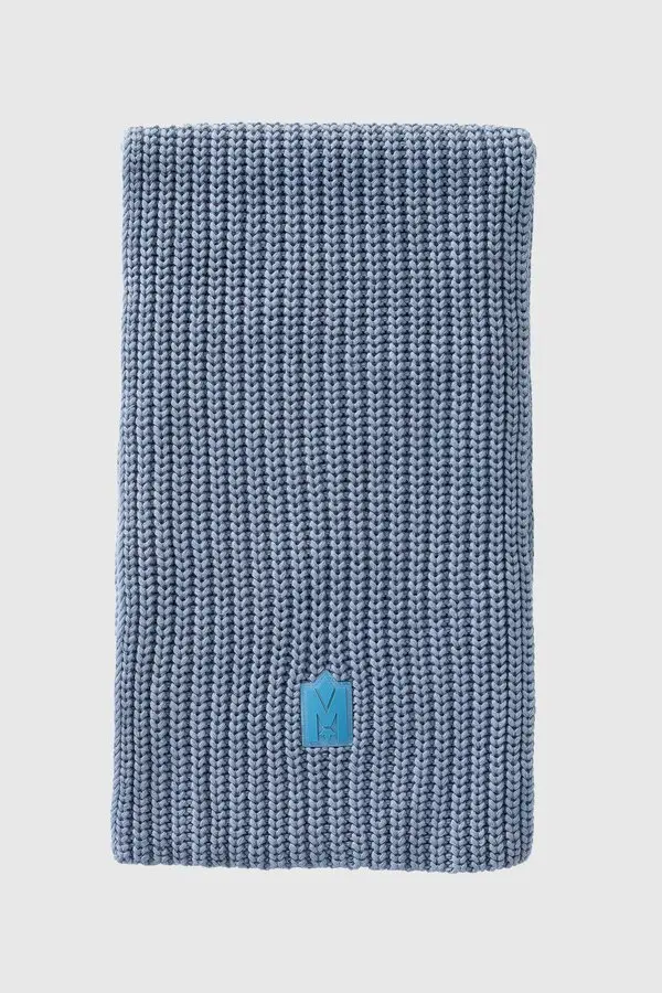 Mackage Nell Rectangular Merino Wool Scarf - Provincial Blue