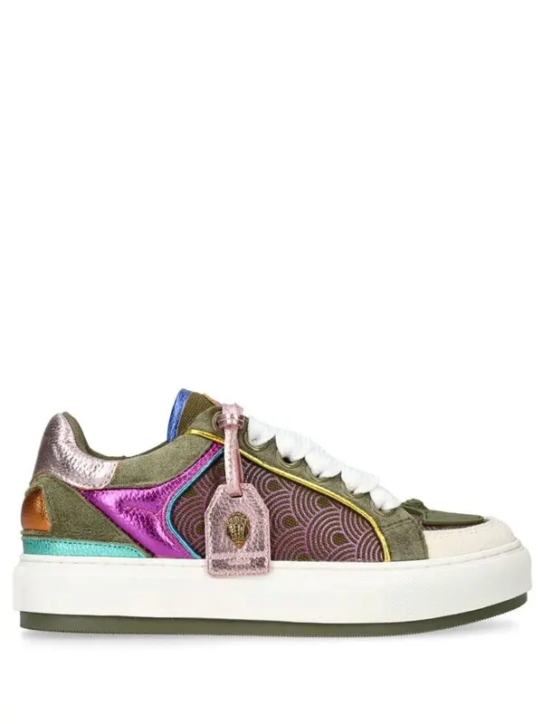 Kurt Geiger Southbank Panelled Sneakers - Green