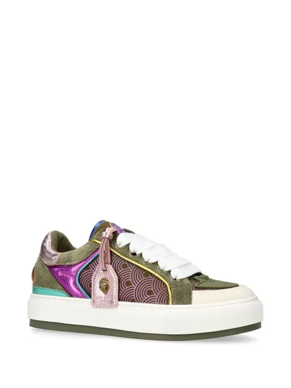 Kurt Geiger Southbank Panelled Sneakers - Green
