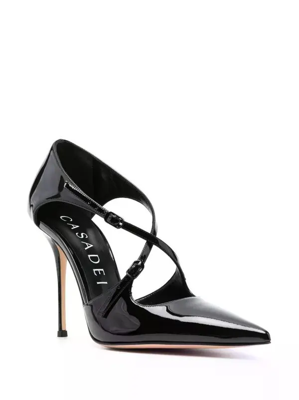 Casadei Anna 100mm Leather Pumps