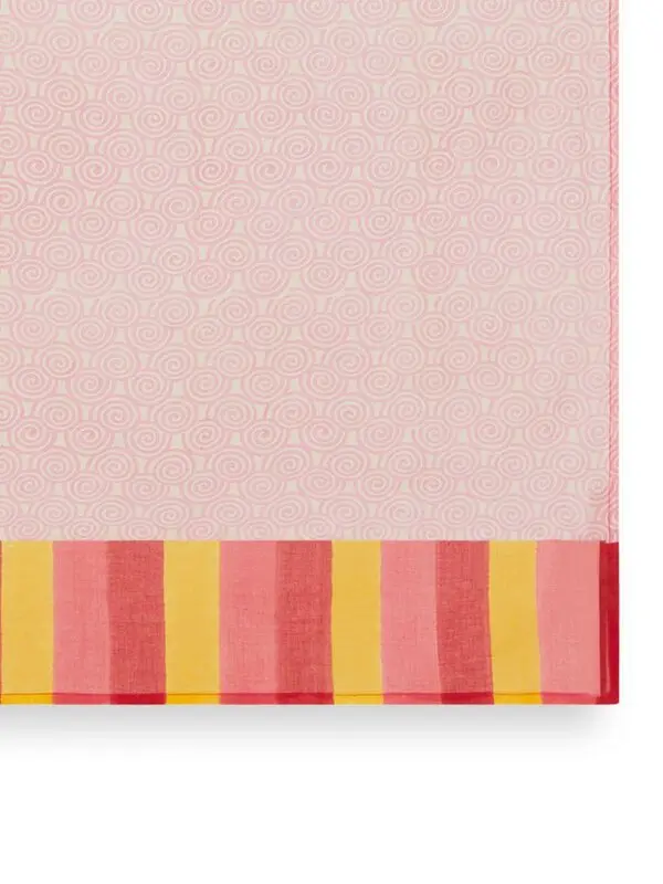 LISA CORTI Camelia Magenta Beach Towel - Pink