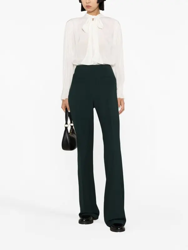 Sandro Pussy-bow Collar Blouse