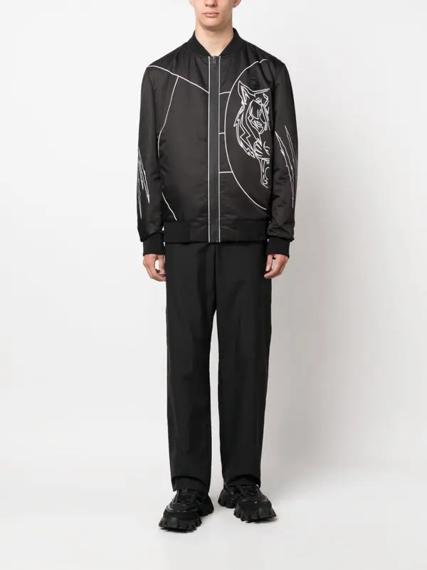 PLEIN SPORT Tiger Court Edition Bomber Jacket