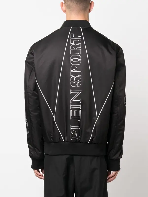 PLEIN SPORT Tiger Court Edition Bomber Jacket