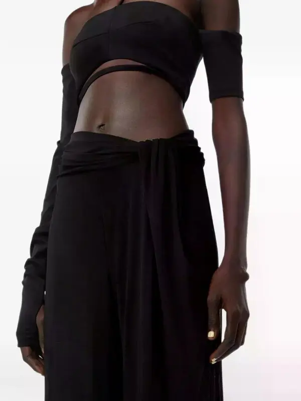 Gauge81 Loutro Draped Wide-leg Trousers