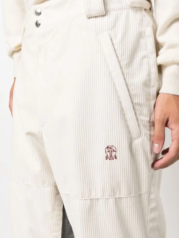 Brunello Cucinelli Straight-leg Corduroy Trousers