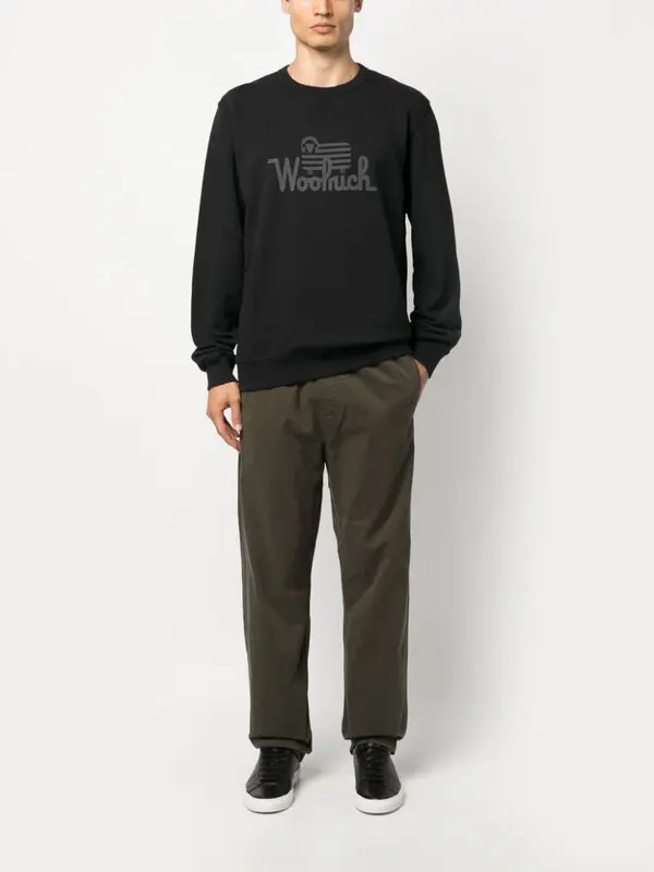 Woolrich Slide-buckle Straight-leg Trousers