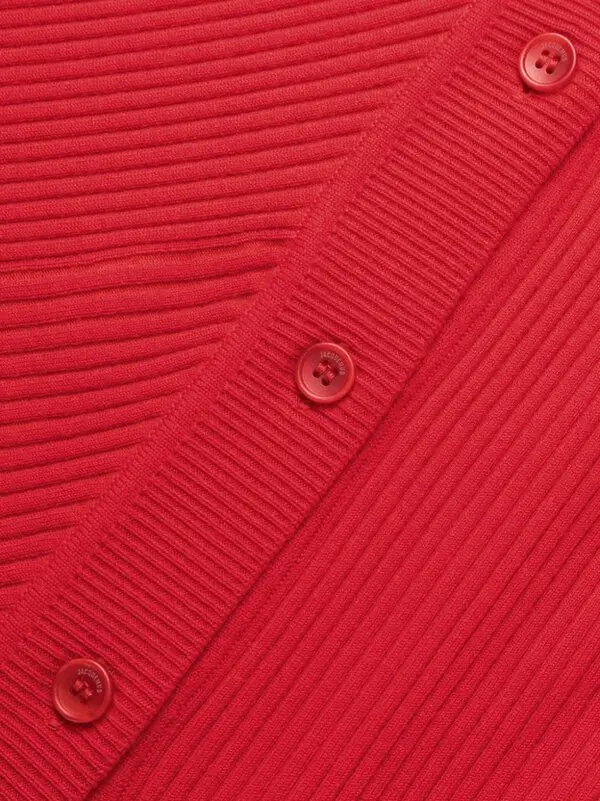 Jacquemus La Robe Maille Colin Minidress - Red