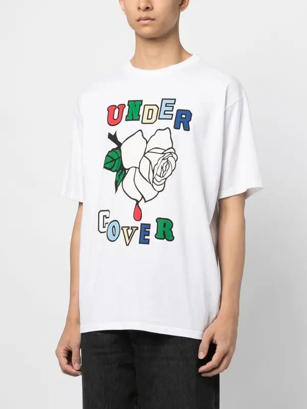 Undercover Rose Cotton T-shirt