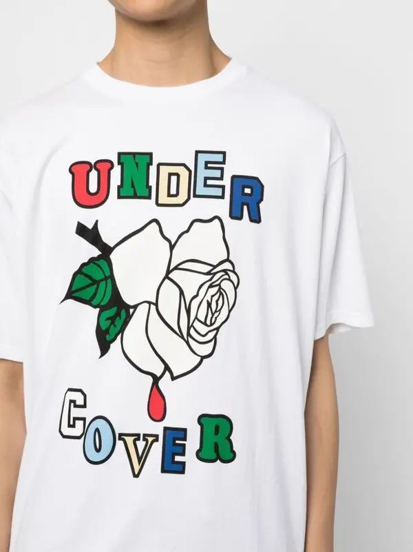 Undercover Rose Cotton T-shirt