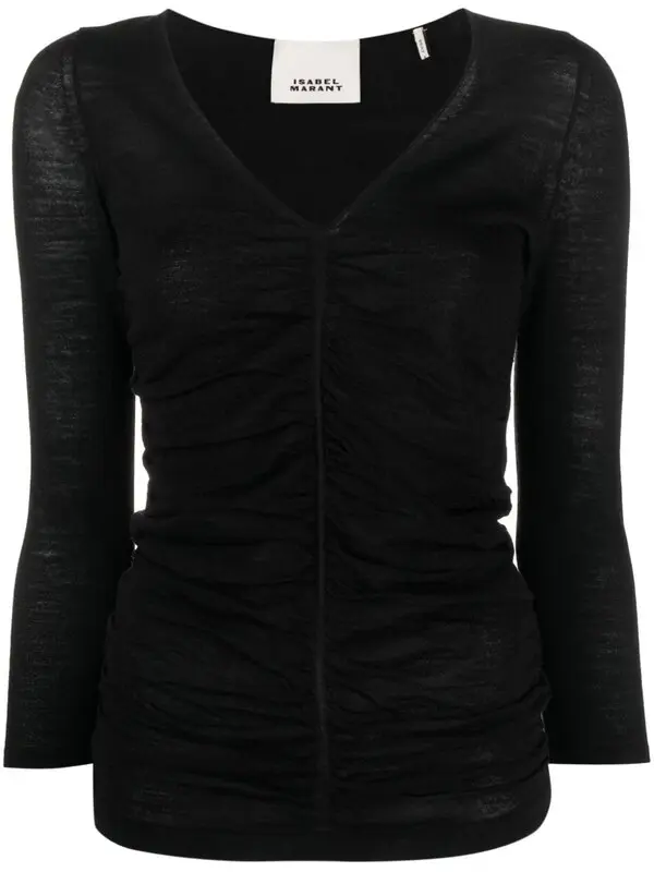 Isabel Marant Étoile Acara Long-sleeve Top