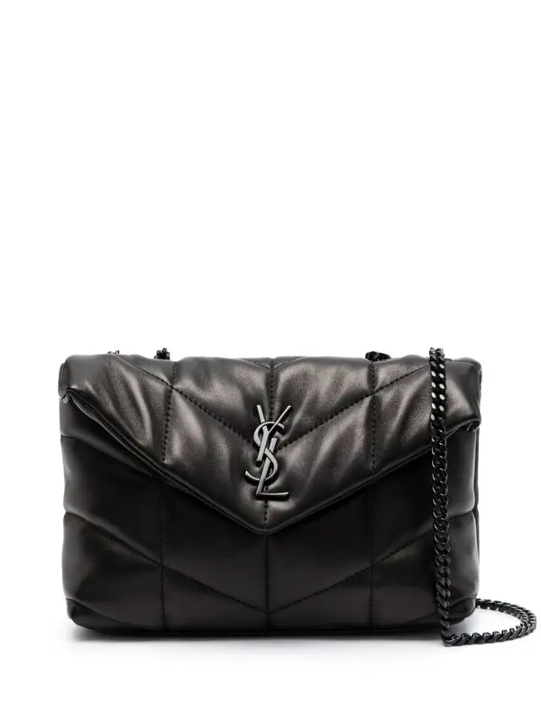 Saint Laurent Loulou Puffer Leather Shoulder Bag