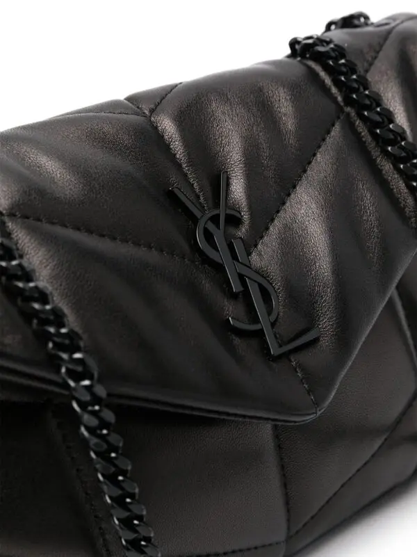 Saint Laurent Loulou Puffer Leather Shoulder Bag