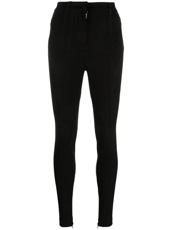 Stella McCartney Panelled Skinny-cut Trousers