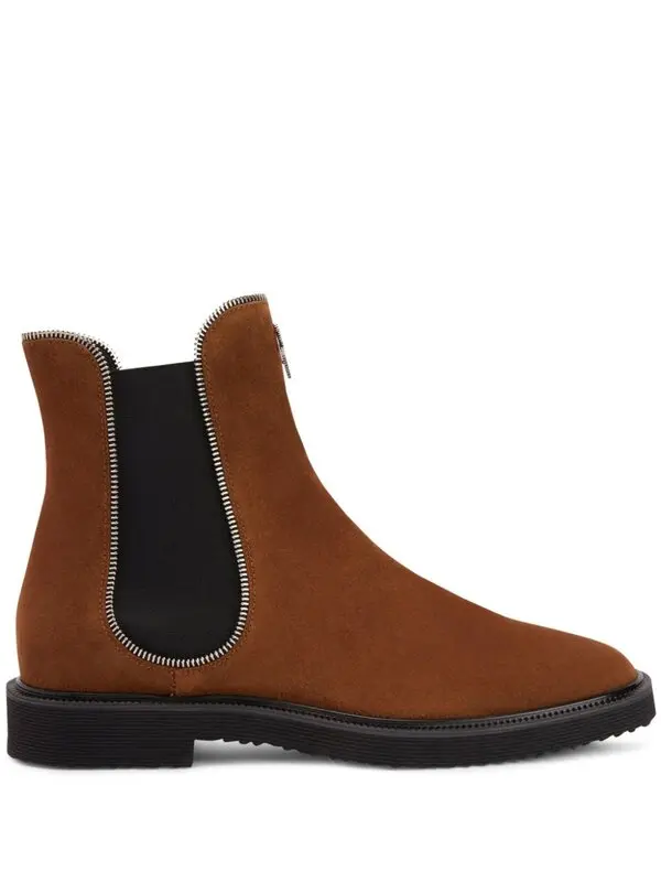 GIUSEPPE ZANOTTI Jaky Suede Chelsea Boots