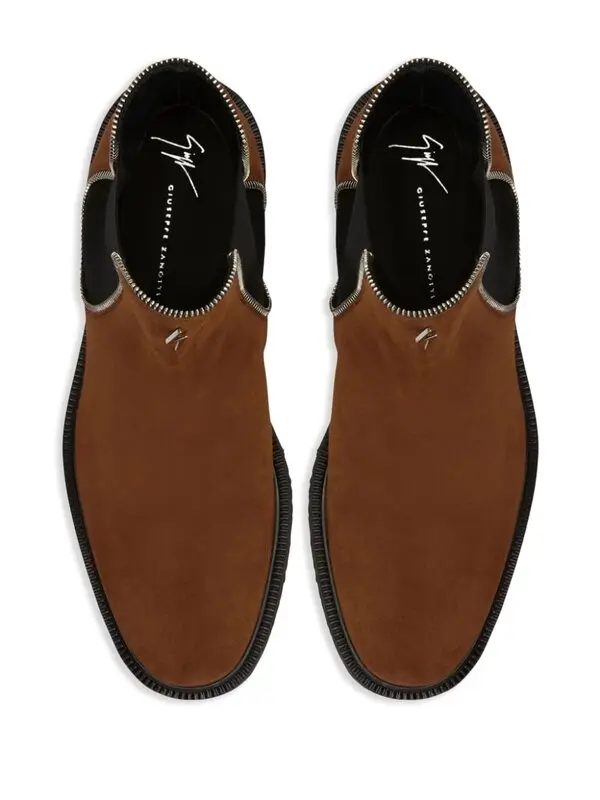 GIUSEPPE ZANOTTI Jaky Suede Chelsea Boots