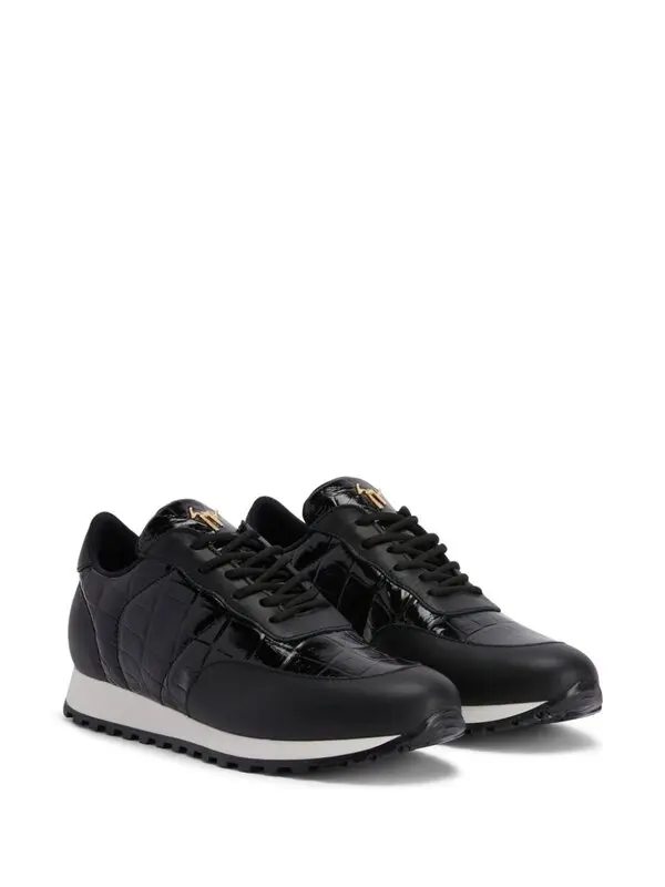 GIUSEPPE ZANOTTI Jimi Running Low-top Sneakers - Black