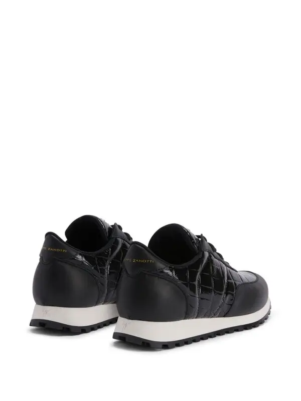 GIUSEPPE ZANOTTI Jimi Running Low-top Sneakers - Black