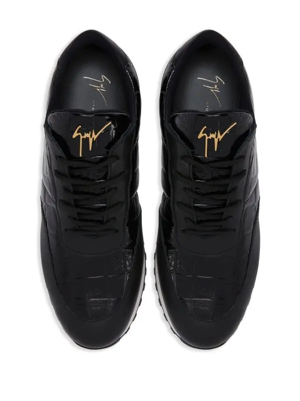 GIUSEPPE ZANOTTI Jimi Running Low-top Sneakers - Black