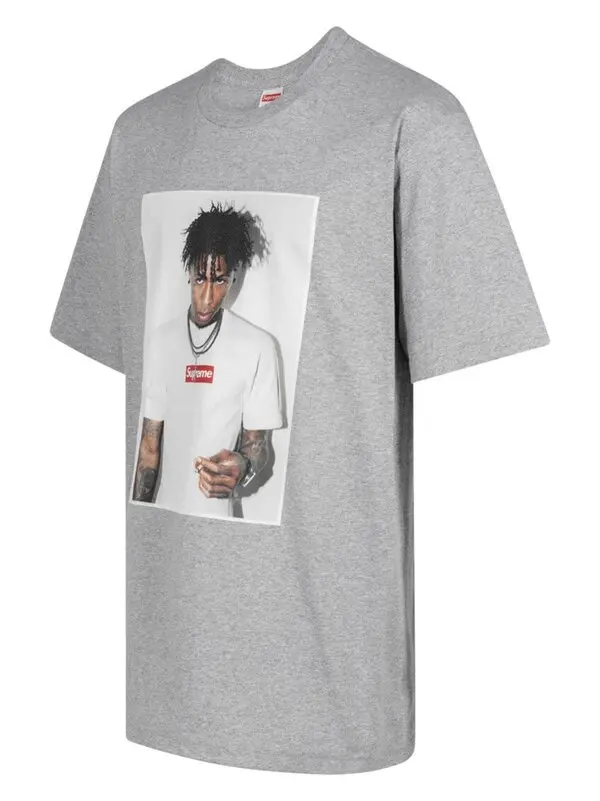 Supreme Nba Youngboy Fw23 T-shirt - Grey