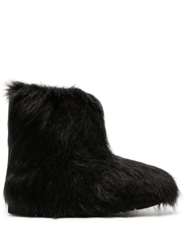 STAND STUDIO Faux-fur Ankle Boots