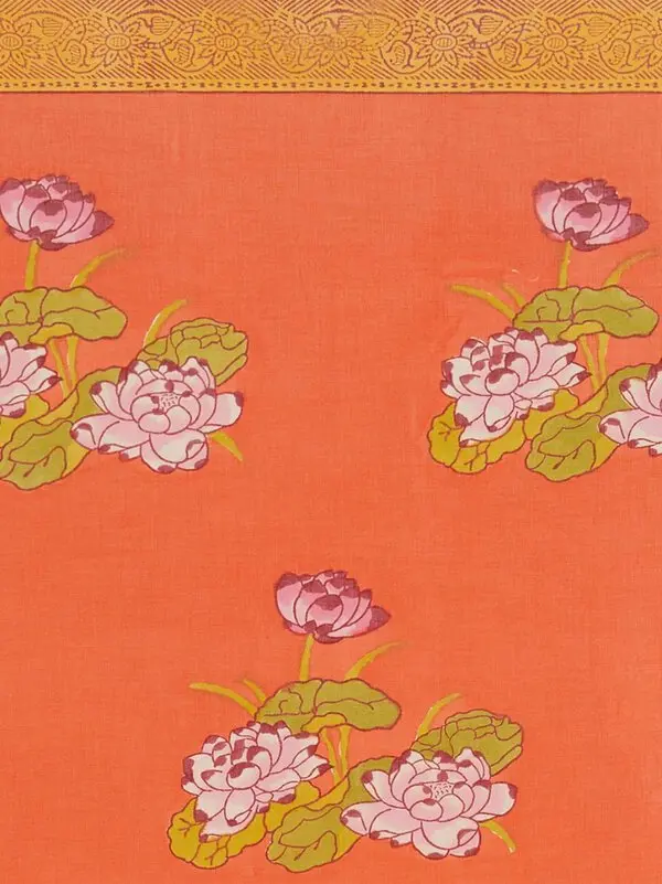 LISA CORTI Tea Flower Floral-print Sarong