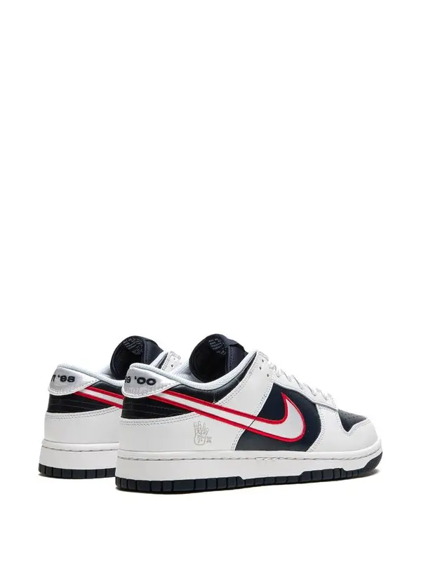 Nike Dunk Low Houston Comets Four-peat Sneakers - White