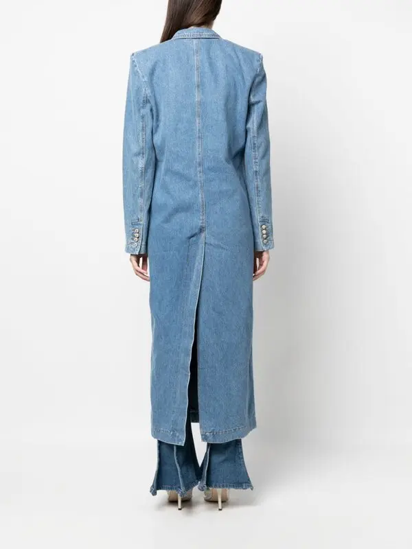 Magda Butrym Single-breasted Denim Coat